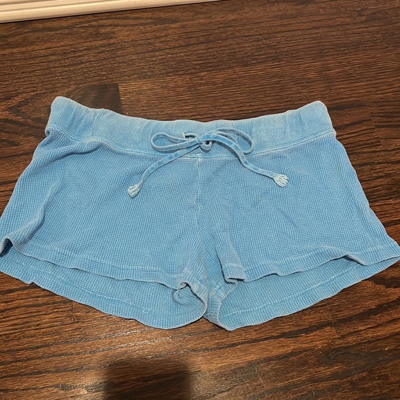Hard Tail | Shorts | Hardtail Blue Waffle Shorts | Poshmark